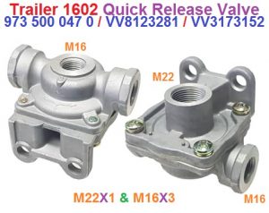 Quick Release Valve-Volvo / Scania - MTT AUTO PARTS SDN BHD