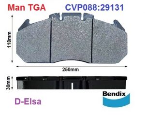 Brake Disc Pad-Man TGA / Renault / Iveco - MTT AUTO PARTS SDN BHD