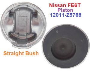 Piston-Nissan FE6T [ Round ] - MTT AUTO PARTS SDN BHD