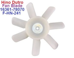 Fan Blade-Hino Dutro WU410 W04D - MTT AUTO PARTS SDN BHD