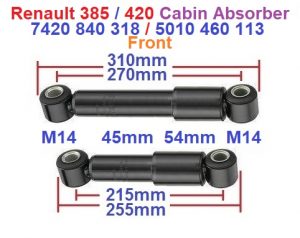 Cabin Absorber-Renault 385 - MTT AUTO PARTS SDN BHD