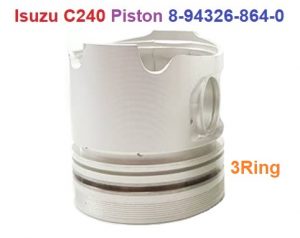 Piston-Isuzu C240 3Ring - MTT AUTO PARTS SDN BHD