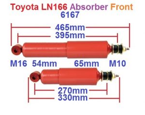 Absorber-Toyota LN166 [ Frt ] - MTT AUTO PARTS SDN BHD