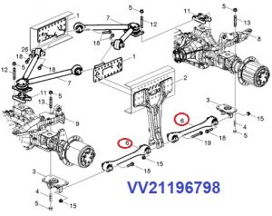 Torque Arm Rod-Volvo FMX FH16 - MTT AUTO PARTS SDN BHD