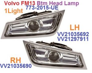 Volvo FM13 Head Lamp Assy - MTT AUTO PARTS SDN BHD