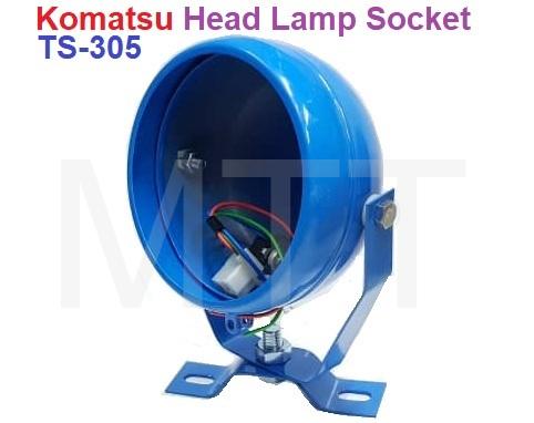 Komatsu Head Lamp Socket - MTT AUTO PARTS SDN BHD