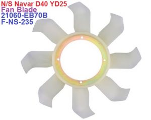 Fan Blade-Nissan Navara D4D YD25DDTI - MTT AUTO PARTS SDN BHD