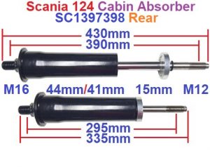 Cabin Absorber-Scania 124 [ Rear ] - MTT AUTO PARTS SDN BHD