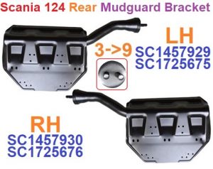 Mudguard Bracket-Scania 124 [ Rear ] - MTT AUTO PARTS SDN BHD