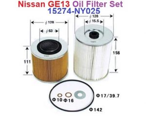 Oil Filter-Nissan GE13 - MTT AUTO PARTS SDN BHD
