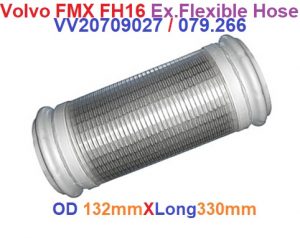 Exhaust Flexible Pipe-Volvo FMX FH16 FM12 - MTT AUTO PARTS SDN BHD