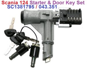 Starter & Door Key Set-Scania 124 - MTT AUTO PARTS SDN BHD