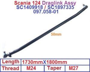 Draglink Assy-Scania 124 - MTT AUTO PARTS SDN BHD