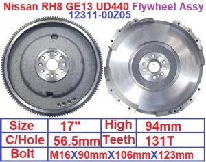 Flywheel Assy-Nissan RH8 GE13 UD440 - MTT AUTO PARTS SDN BHD