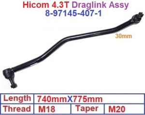 Draglink Assy-Isuzu Hicom 4.3 - MTT AUTO PARTS SDN BHD