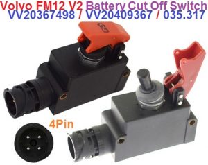 Battery Cut Off Switch-Volvo FM12 V2 - MTT AUTO PARTS SDN BHD