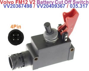 Battery Cut Off Switch-Volvo FM12 V2 - MTT AUTO PARTS SDN BHD