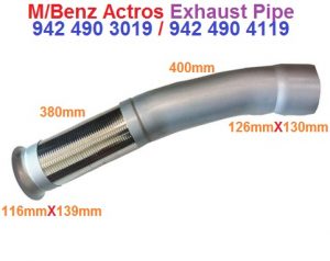 Exhaust Pipe-M/Benz Actros - MTT AUTO PARTS SDN BHD