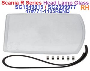 Head Lamp Glass-Scania R Series - MTT AUTO PARTS SDN BHD