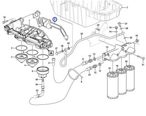 Oil Filter Housing Gasket-V/V FH/FM - MTT AUTO PARTS SDN BHD