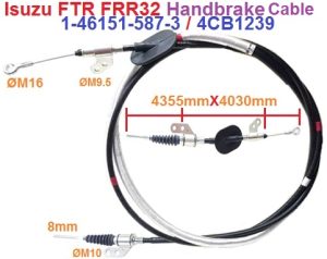 Handbrake Cable-Isuzu FTR FRR32 - MTT AUTO PARTS SDN BHD