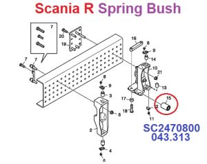 Spring Bush-Scania R - MTT AUTO PARTS SDN BHD