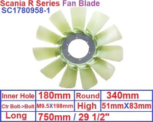 Fan Blade-Scania R Series - MTT AUTO PARTS SDN BHD